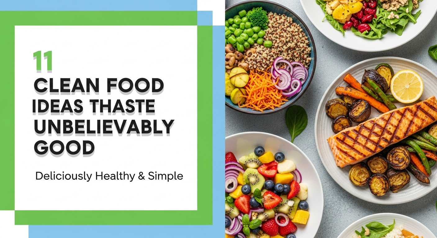 11 Clean Food Ideas That Taste Unbelievably Good