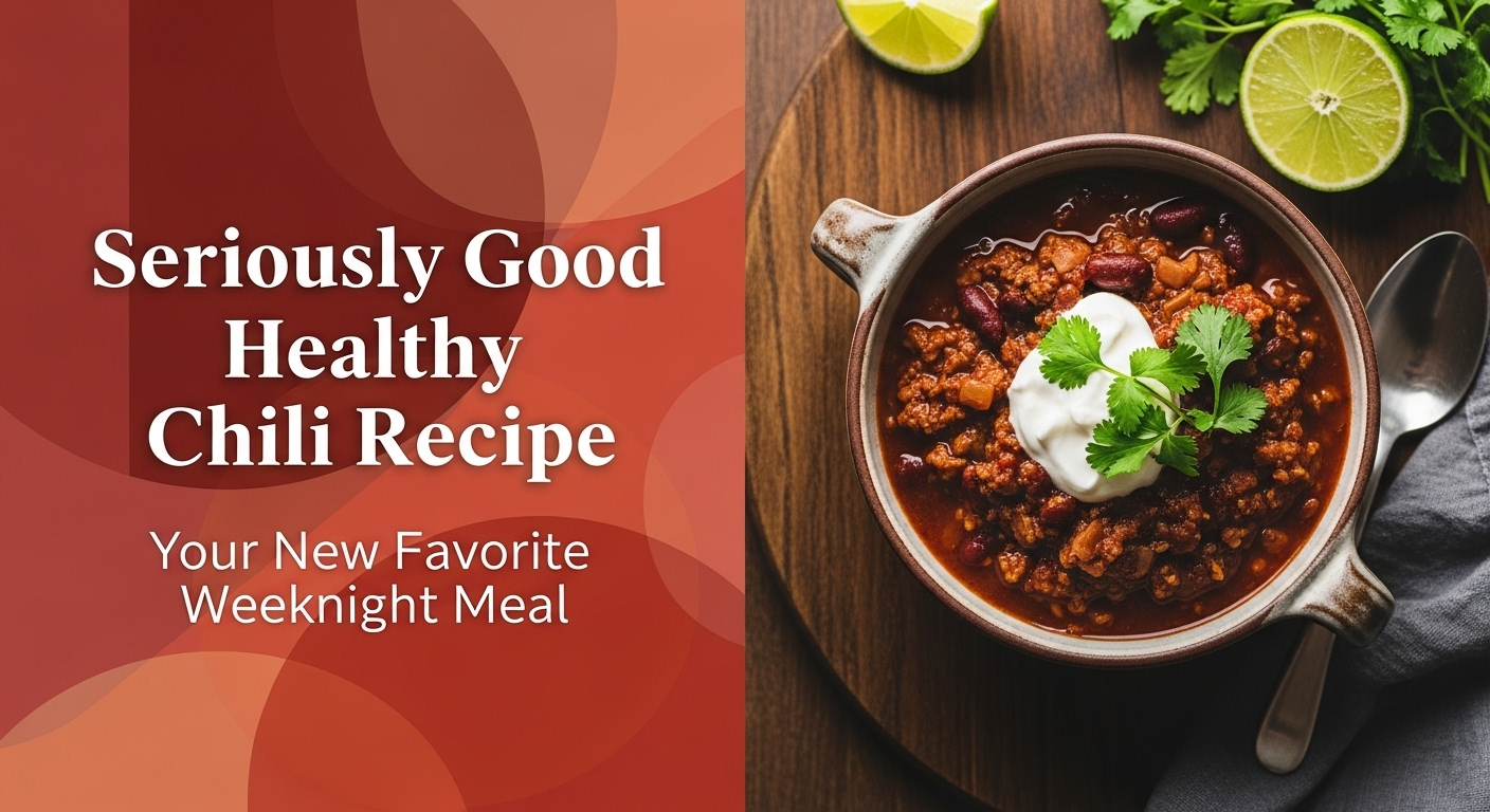 Seriously Good Healthy Chili Recipe Anyone Can Make