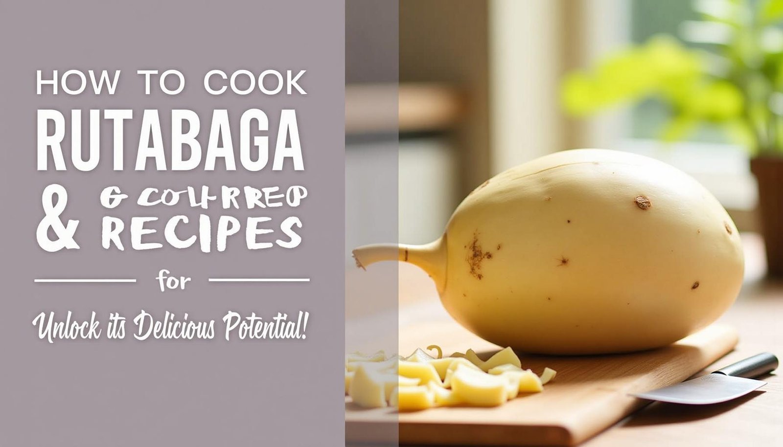 How To Cook Rutabaga: Peel, Prep & Recipes!