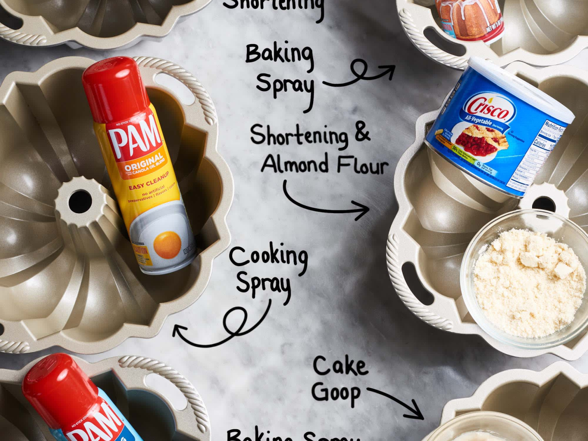 How To Grease A Bundt Cake Pan: Butter, Flour, Baking Spray, Tips For ...