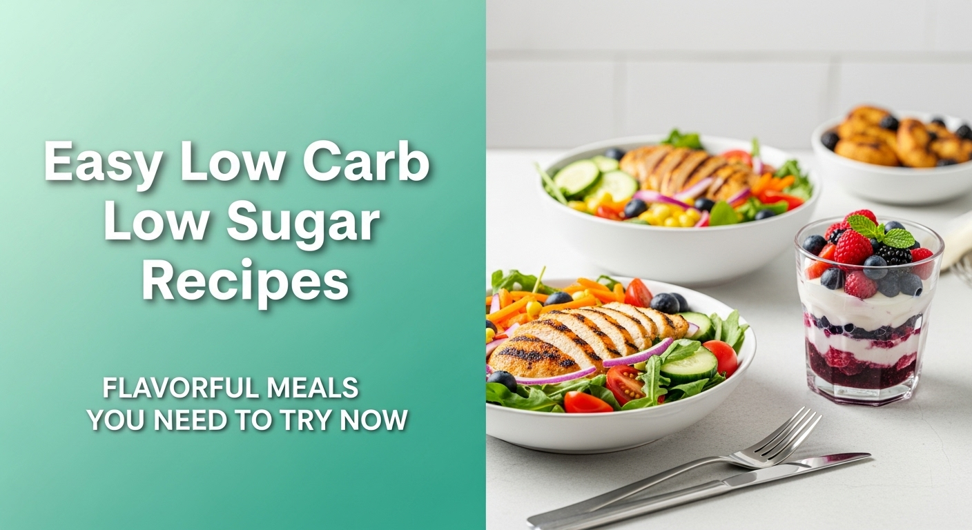 Easy Low Carb Low Sugar Recipes You Need To Try Now